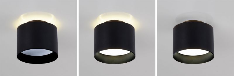 LED Spot "Trios" d: 10cm schwarz - Leuchtenland by Näve, 52,95